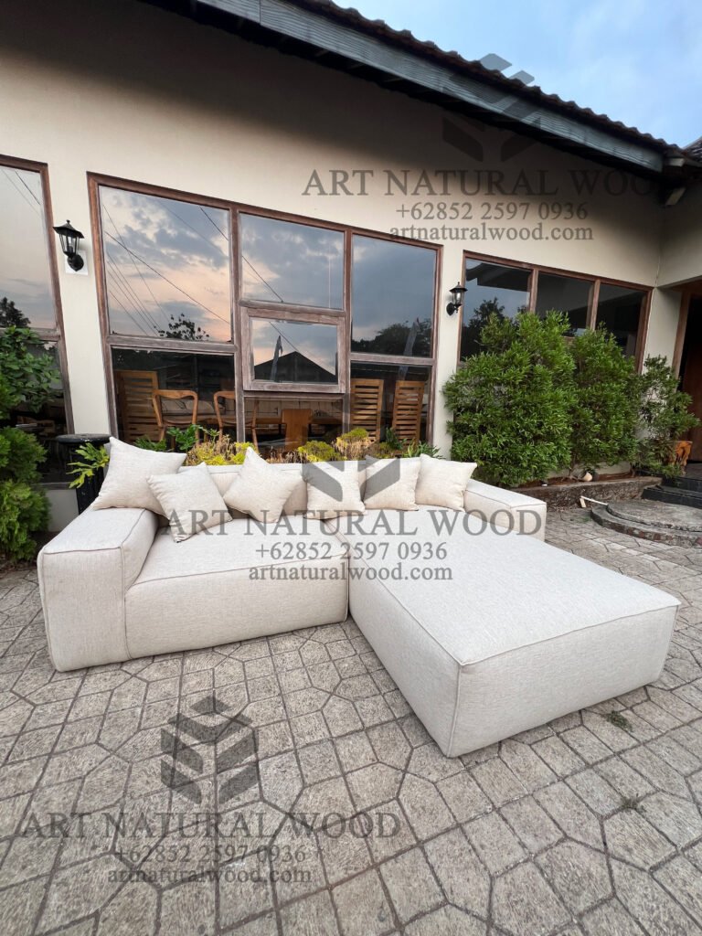 Sofa Modular Minimalis Modern - Art Natural Wood